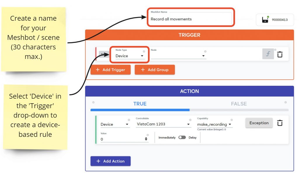 Create your first Meshbot (tutorial) - help.mios.com