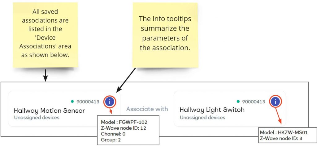 Device Associations - help.mios.com