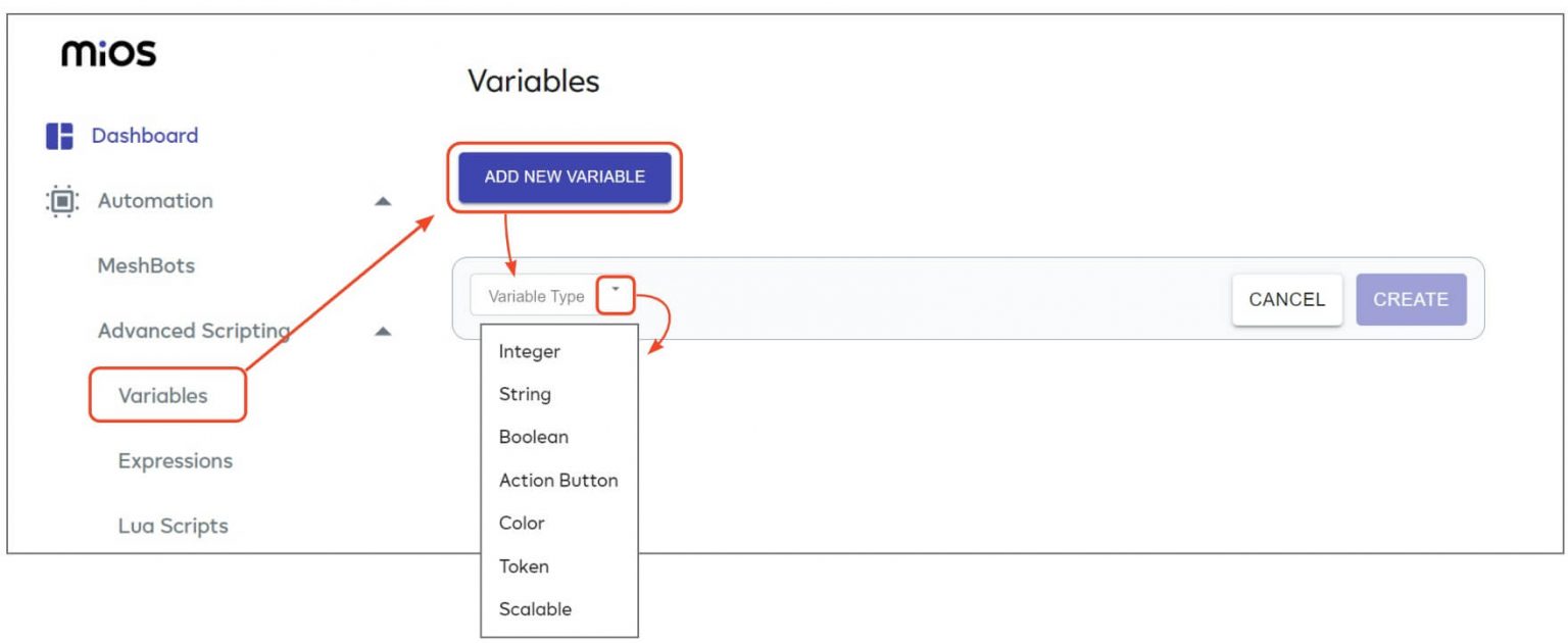 Variables - help.mios.com