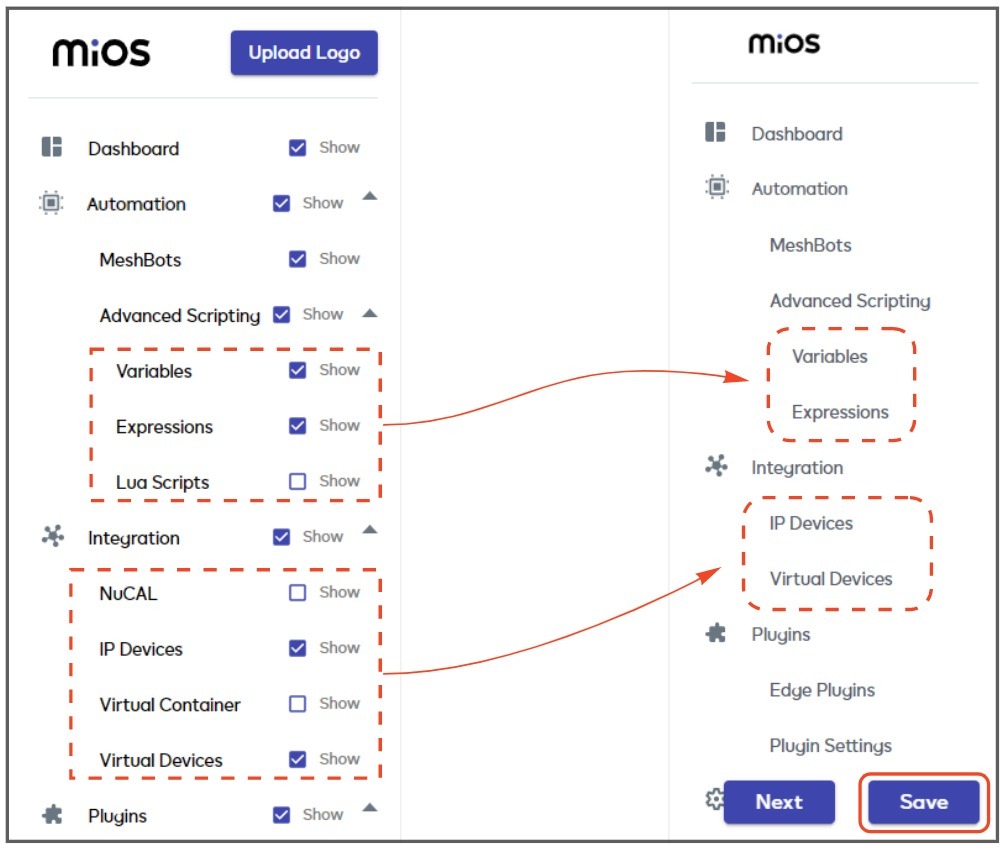 Customization - help.mios.com